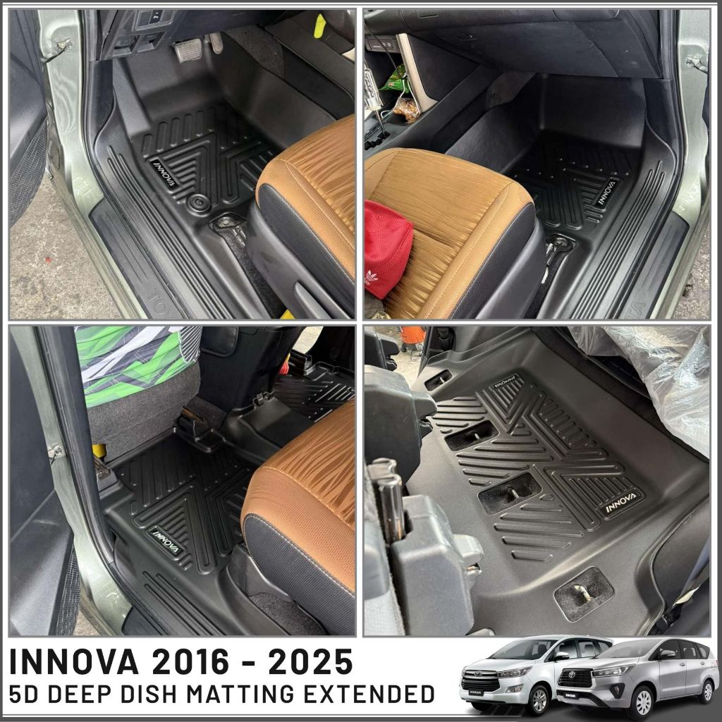 TOYOTA INNOVA 2005 - 2026 DEEPDISH MATTING (2017 2018 2019 2020 2021 ...