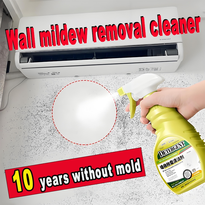 Wall Mold Removal Cleaner Fast-Acting Formula for Walls & Tiles Foam ...