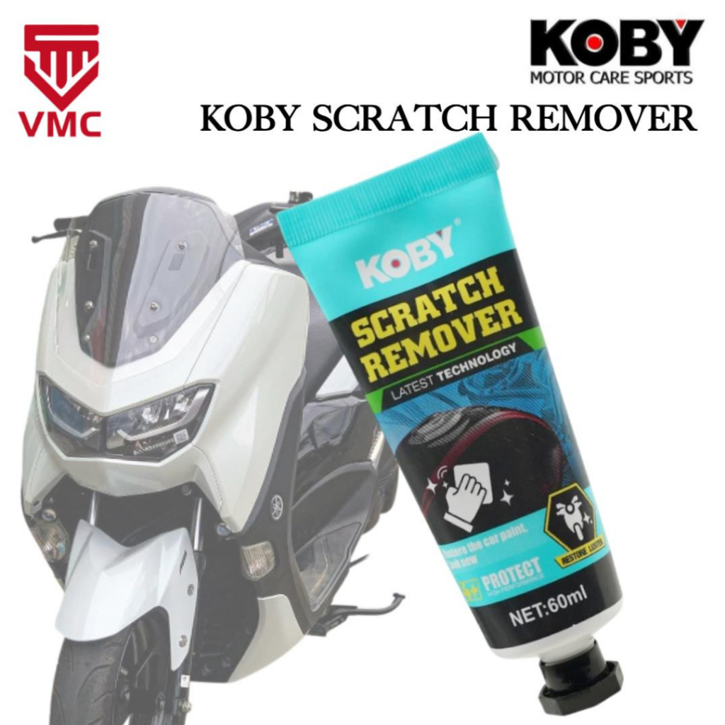 VMC KOBY SCRATCH REMOVER 60ML UNIVERSAL MOTORCYCLE AND CAR SCRATCH ...