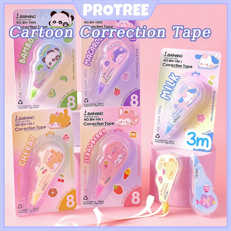 3M/1pc Mini cartoon Animal Correction Tape Office & School Supplies ...