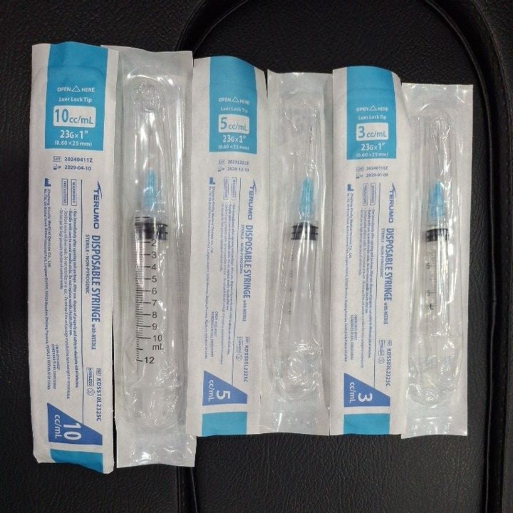 Terumo Syringe 3cc, 5cc, 10cc | Shopee Philippines