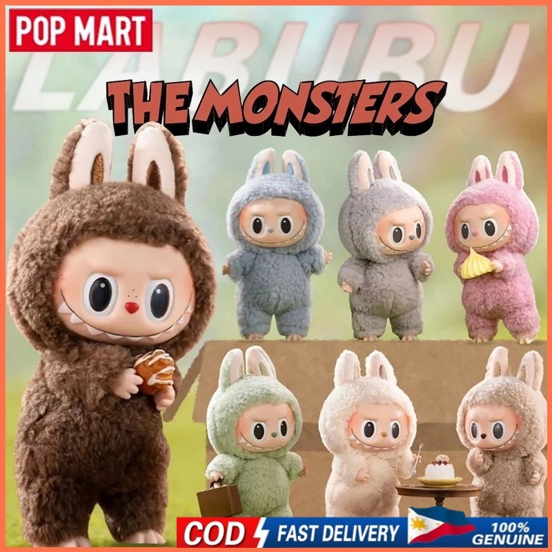 【COD】LABUBU Doll MONSTERS Macaron Vinyl Face Series POPMART Doll Cute ...