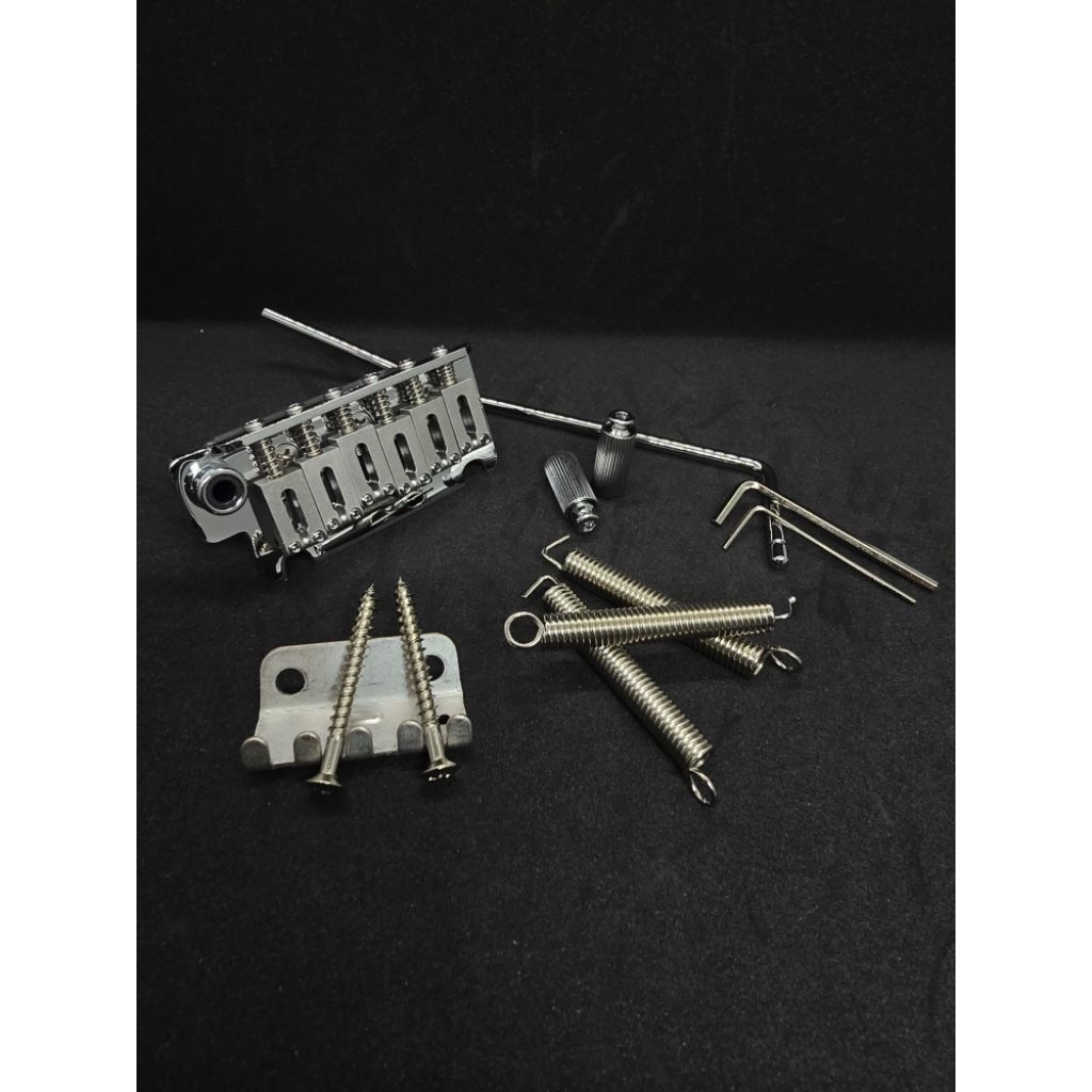 M1160-01 Musiko 2 Point Tremolo Bridge System Stainless Steel Block ...