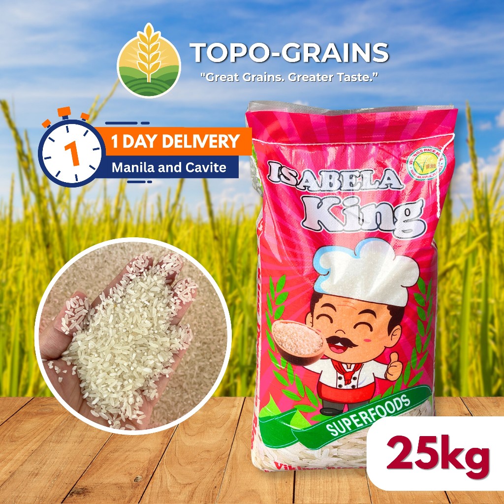 ISABELA King Denorado White 25 Kg Bigas Rice - Maputi , Maalsa | Shopee ...