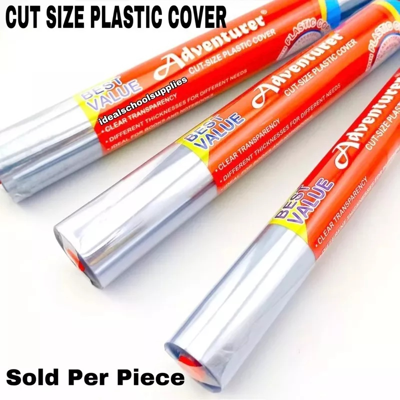 Plastic cover cut size 10x 5 meters Book Plastic Cover Cut Size 5M 1PCS | Shopee Philippines