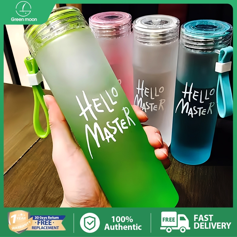 Hello Master Bottle Water Drinking Glass Water bottles | Shopee Philippines