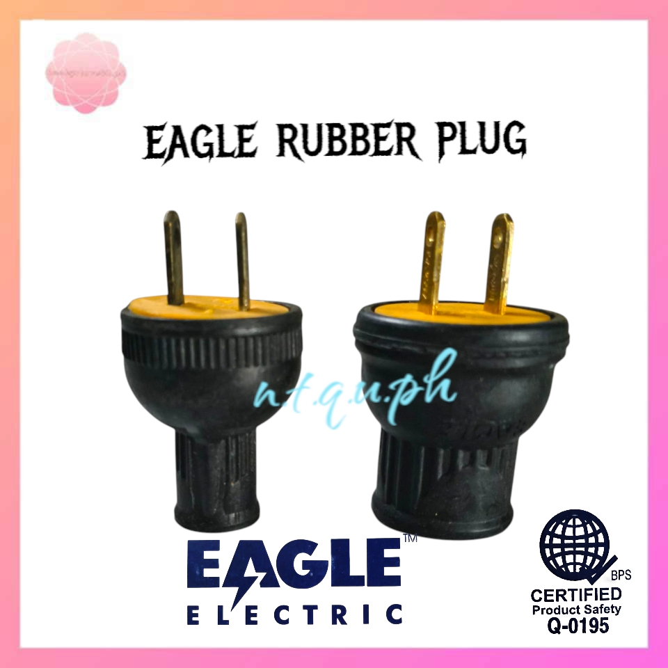 EAGLE ELECTRICAL PLASTIC AND RUBBER PLUG (HEAVY DUTY) | Shopee Philippines