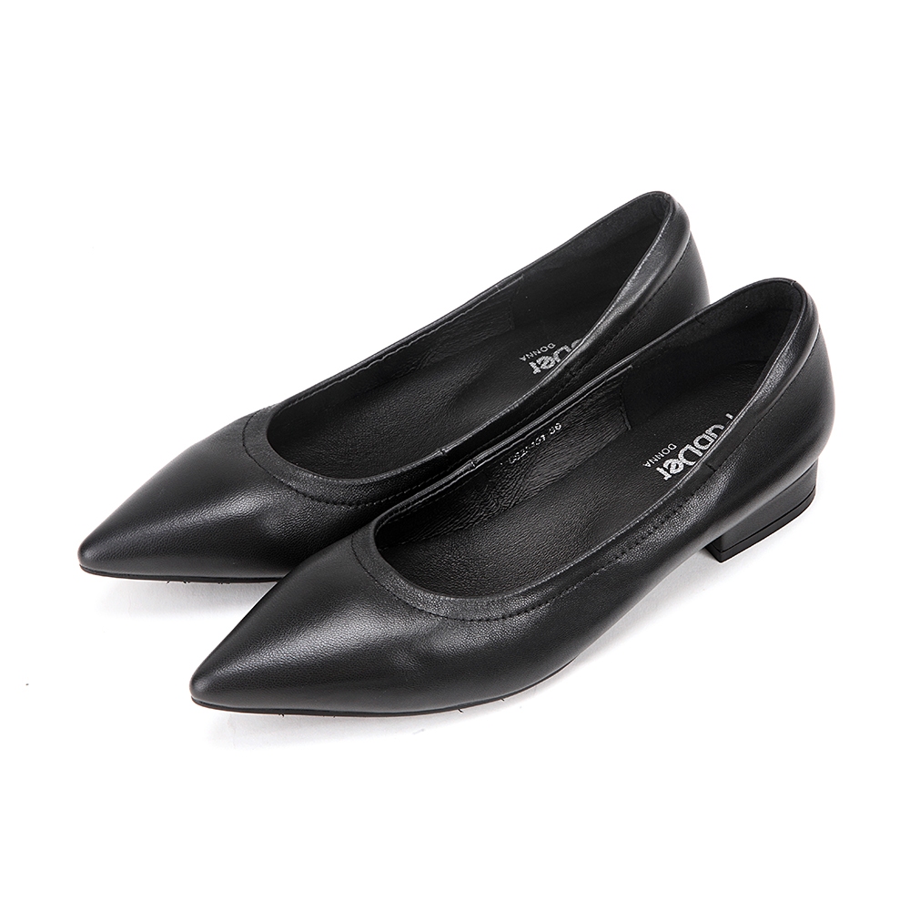 Pabder CS25451 Pointed Flats Type II Black | Shopee Philippines