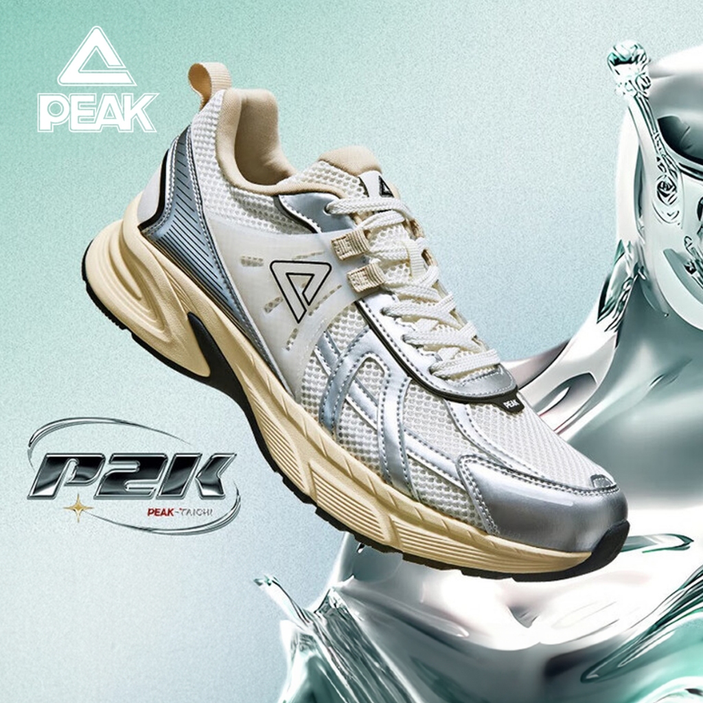 PEAK Men's P2K Retro Running Shoes DH520147 | Shopee Philippines