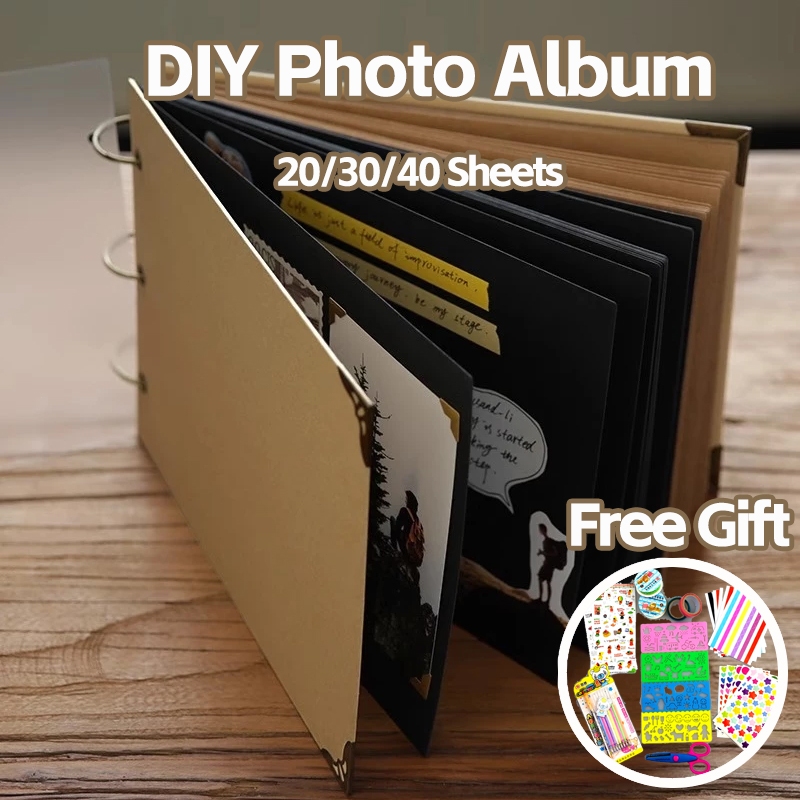 Photo Albums Scrapbook Paper DIY Craft Album Scrapbooking Picture ...