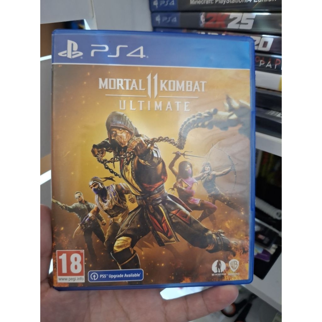 MK 11 Mortal Kombat 11 ULTIMATE EDITION PS4 Game Preloved Used 2nd Hand ...