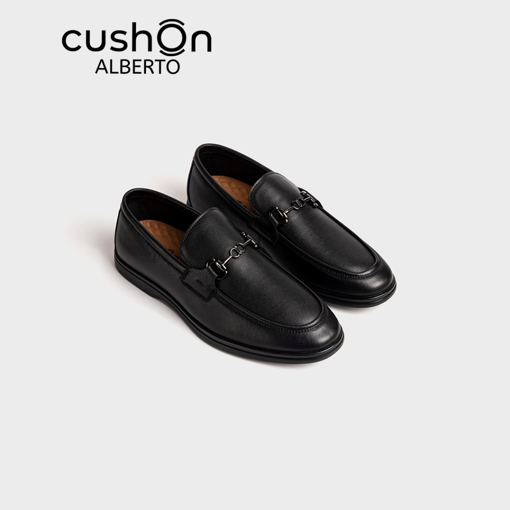 ALBERTO cushOn Men's Eugene Slip-on Formal Shoes | Shopee Philippines