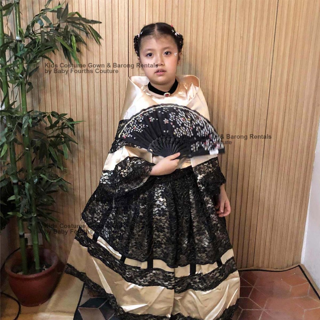 Buwan ng Wika Maria Clara–style Modern Filipiniana Gown - Cultural Wear ...