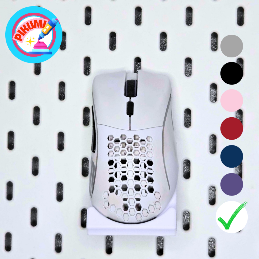 [3D Printed] Skadis Pegboard Mouse Display Mount | Shopee Philippines