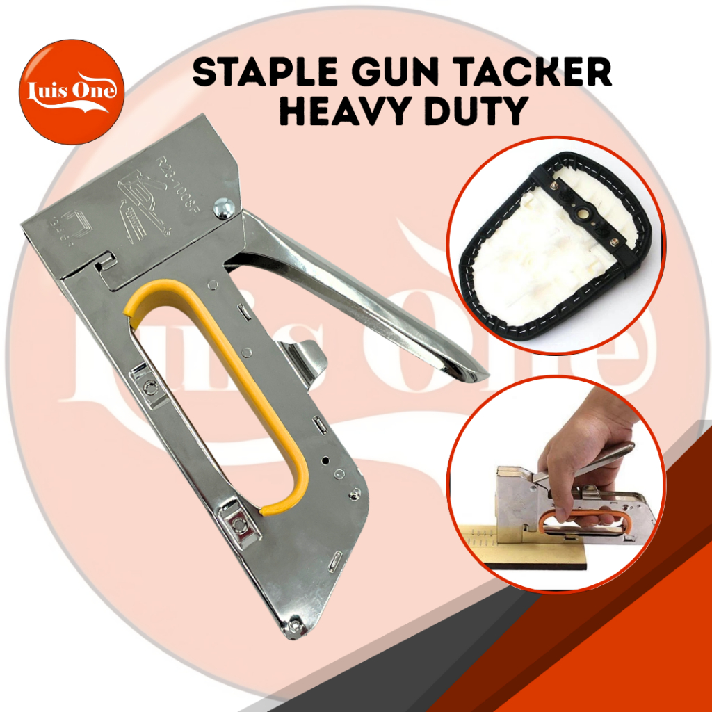 Staple Gun Tacker Heavy Duty | Shopee Philippines