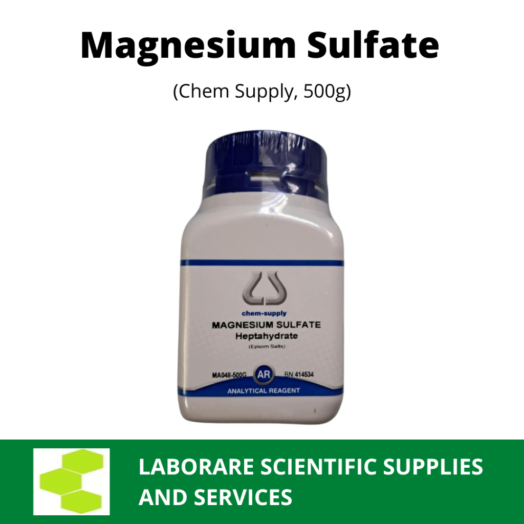 Magnesium Sulfate, AR Grade, Retail pack per 50 or 100 gram | Shopee ...