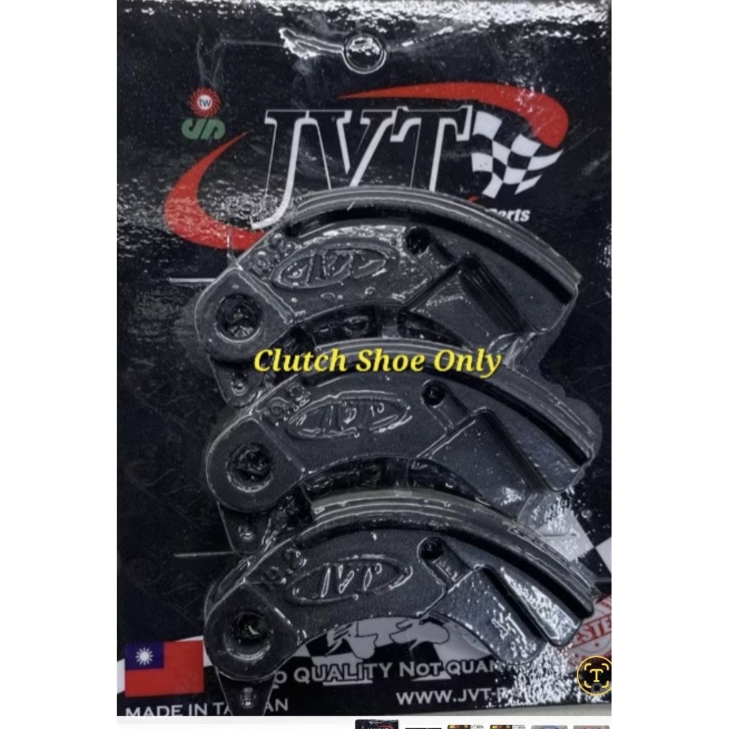 JVT CLUTCH SHOE LINING M3/MIO SOUL I 125/ NMAX/AEROX/ CLICK | Shopee ...