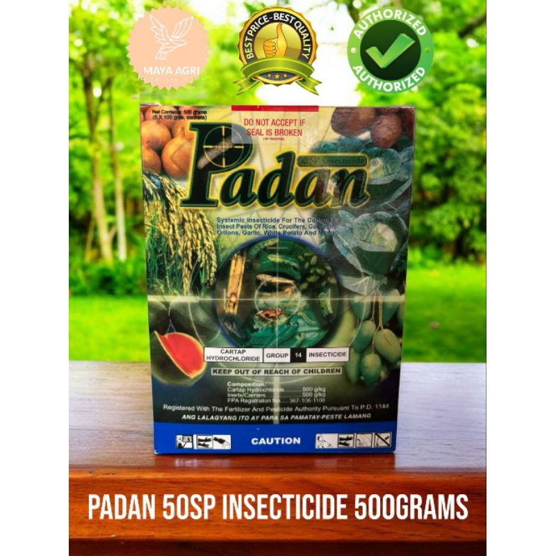 PADAN SYSTEMIC INSECTICIDE 50SP Cartap Hydrochloride 100G 200G 300G 400G 500G | Shopee Philippines