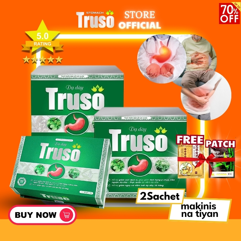 BUY 3 TAKE 2 - Truso stomach herbal tea - GERD & Bloating Relief ...