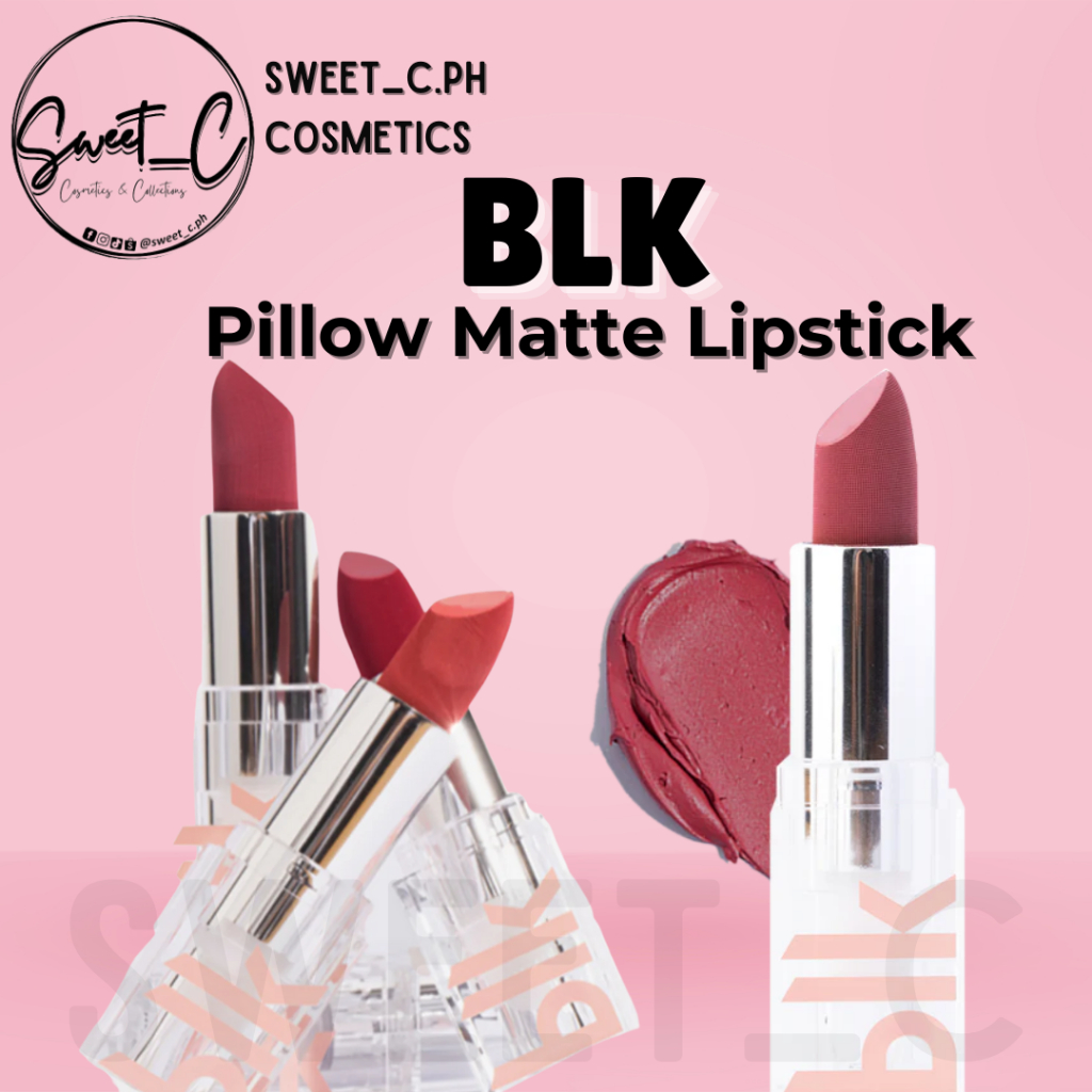 blk cosmetics pillow matte lipstick AUTHENTIC | Shopee Philippines