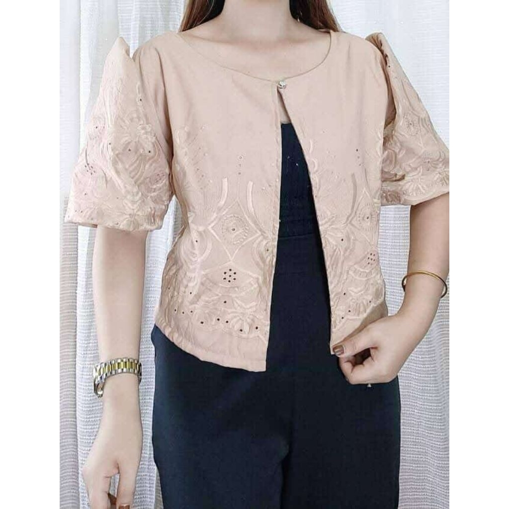 Kimono bolero fit Large to XL Top Blouse Womenswear Short Sleeve Formal ...