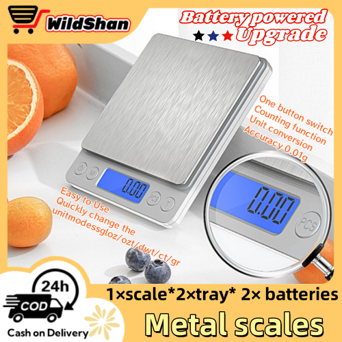 3kg/0.1g Electronic scale baking kitchen scale household small gram scale accurate food scale ...