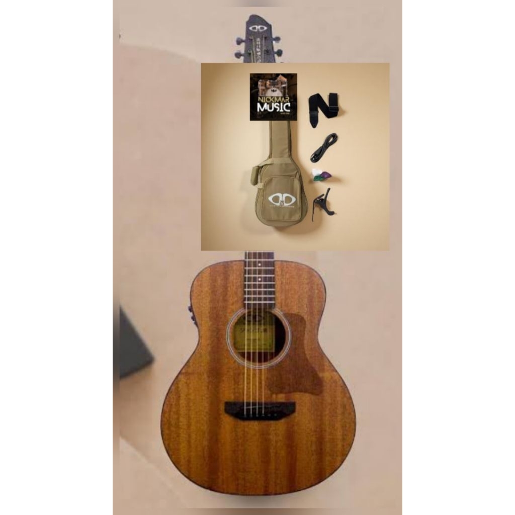 SALE D&D Jr. Django Tokyo Edition Acoustic Guitar with padded bag ...