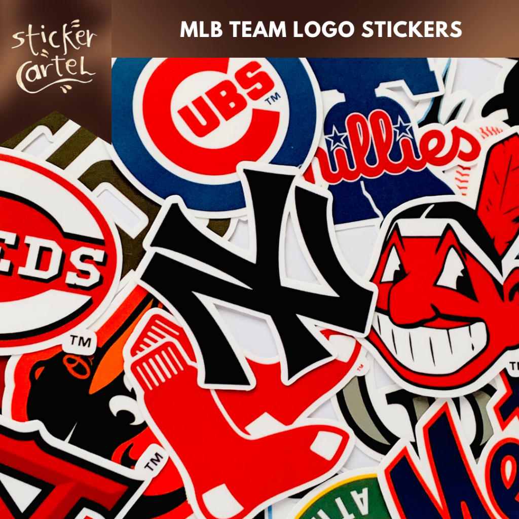 MLB-Inspired Baseball Team Sticker | Shopee Philippines