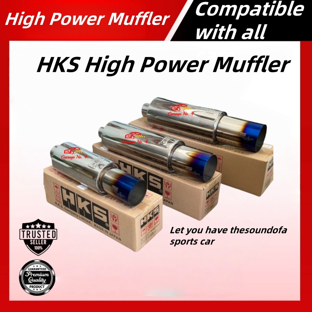 HKS Jasma muffler exhaust,Car exhaust muffler high quality Stainless ...