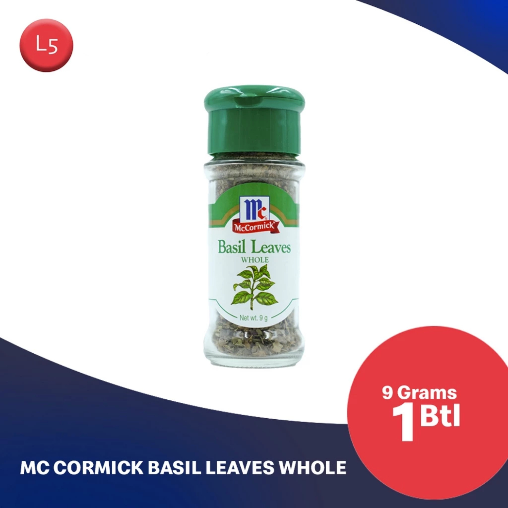 McCormick Basil Leaves Whole 9g | Shopee Philippines