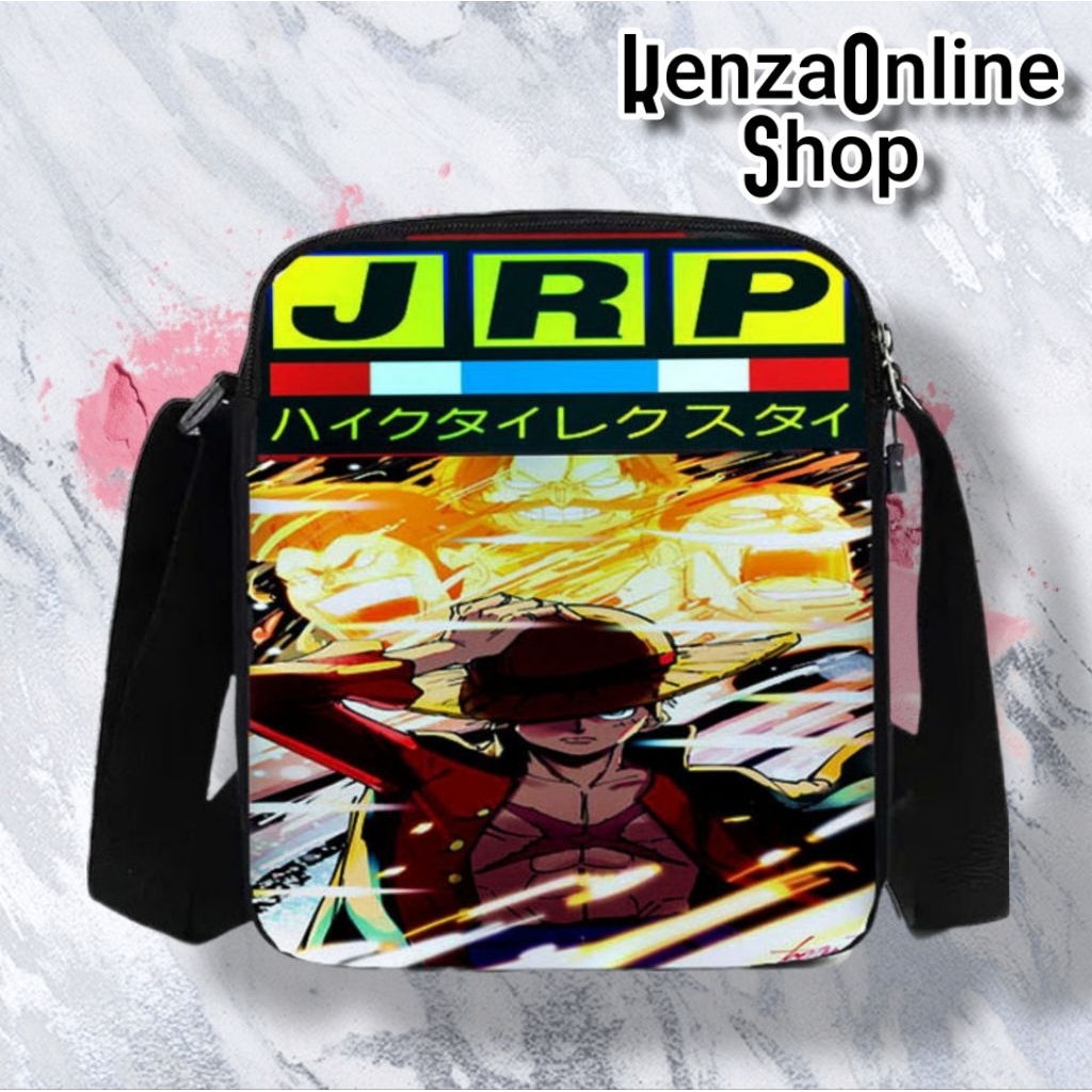 Kenza Online Shop. JRP x Luffy Sublimation Design Sling Bag Cellphone ...