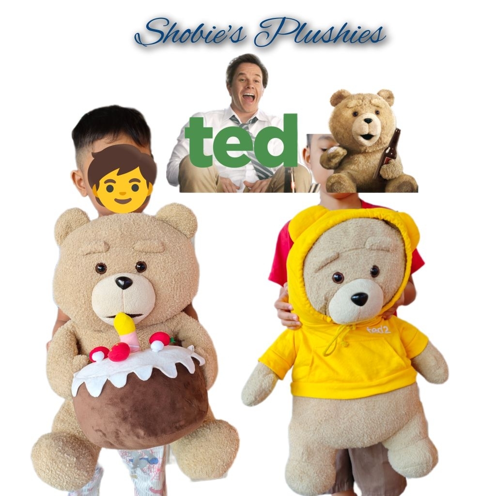 Ted from the movie "Ted"huggable stuffed toy | Shopee Philippines