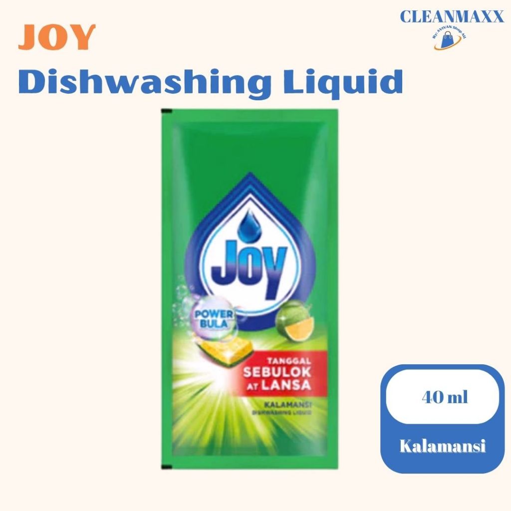 Joy Dishwashing Liquid Sachet | Kalamansi | Sachets | Tanggal Sebulok ...