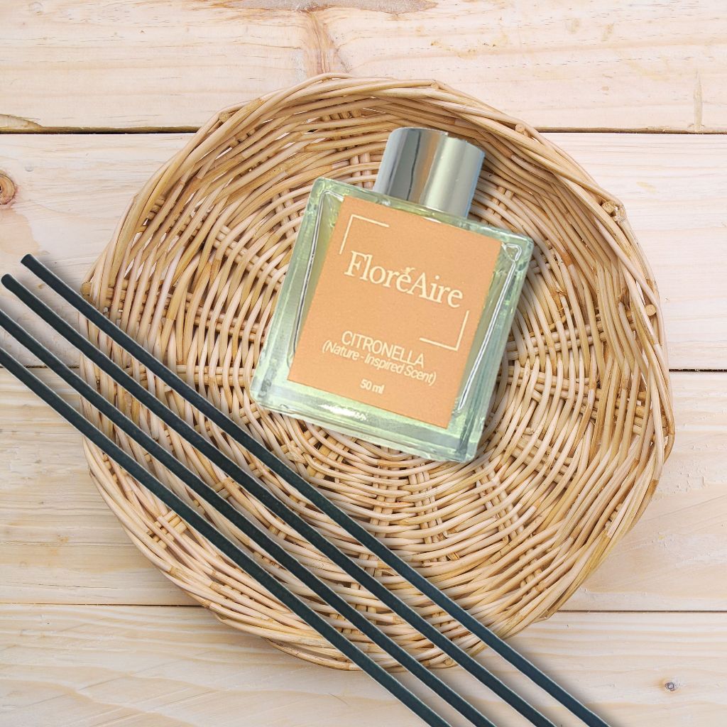 Citronella Reed Diffuser 50ml | Nature-Inspired Fresh Scent Homes ...