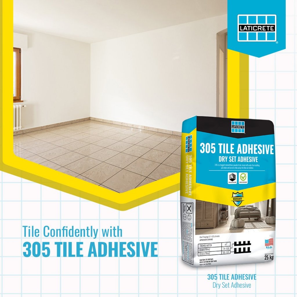 Laticrete 305 Tile Adhesive 25kg | Shopee Philippines