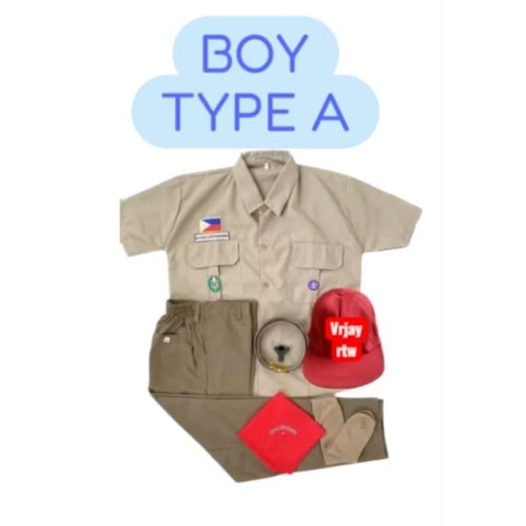Boy scout senior PoLo and Pants Type A complete set | Shopee Philippines