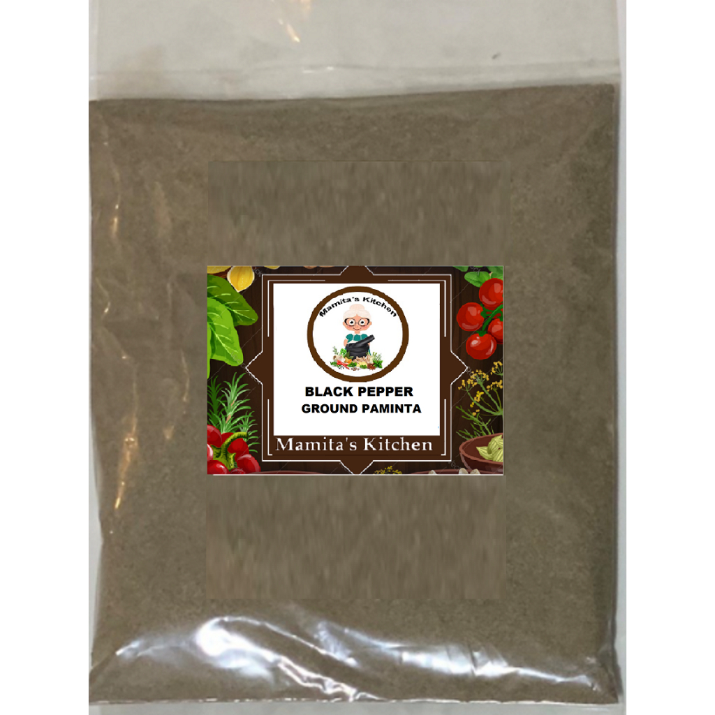 BLACK PEPPER FINE / GROUNDED 1 KILO SPICES AND CONDIMENTS | Shopee ...