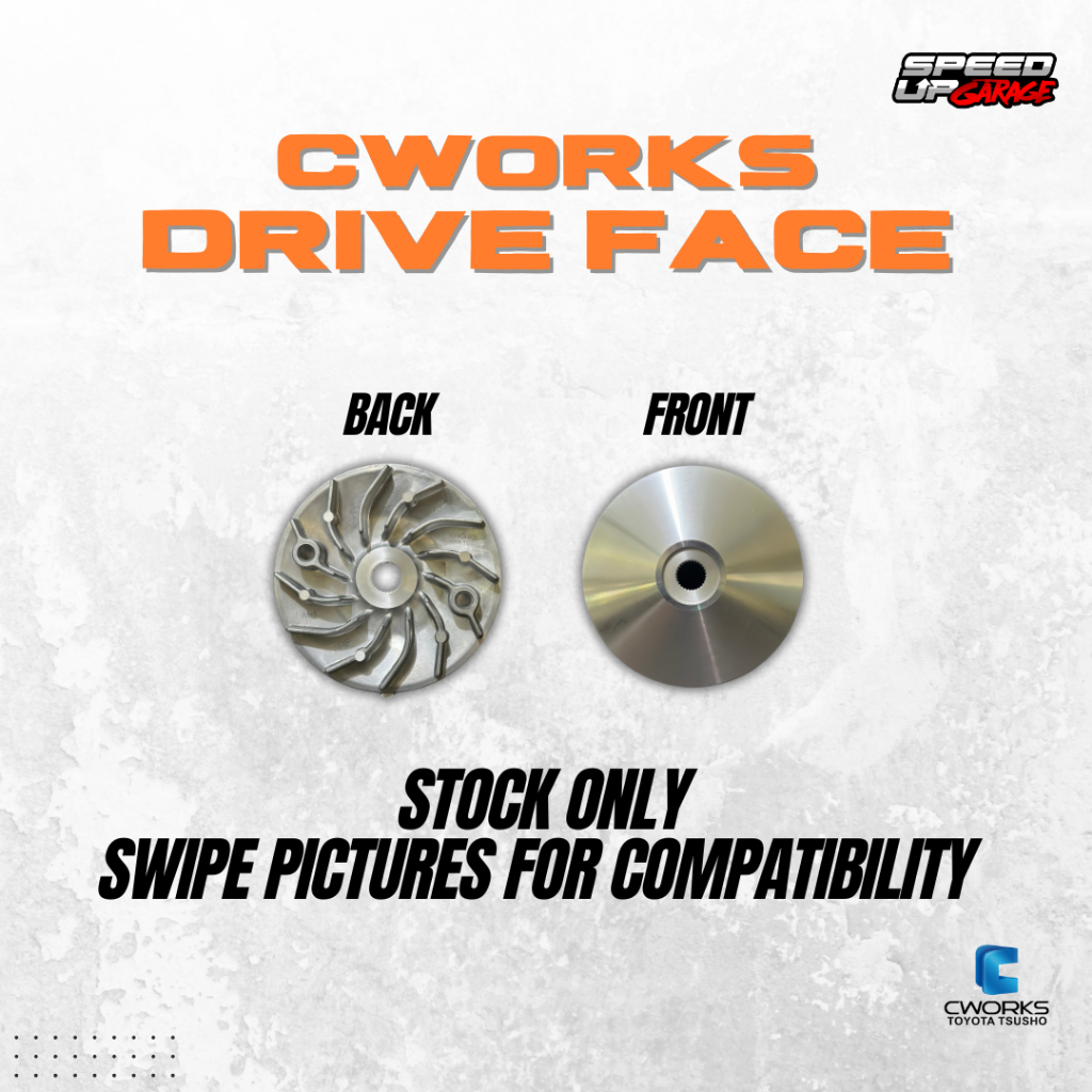 DRIVE FACE CWORKS TOYOTA TSUSHO CVT PARTS FOR SCOOTERS (MOTORCYCLE ...