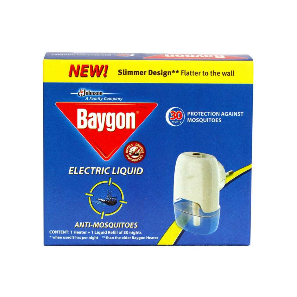 ★Baygon Electric Anti - Dengue Mosquito Liquid Repellent / Repeller for ...