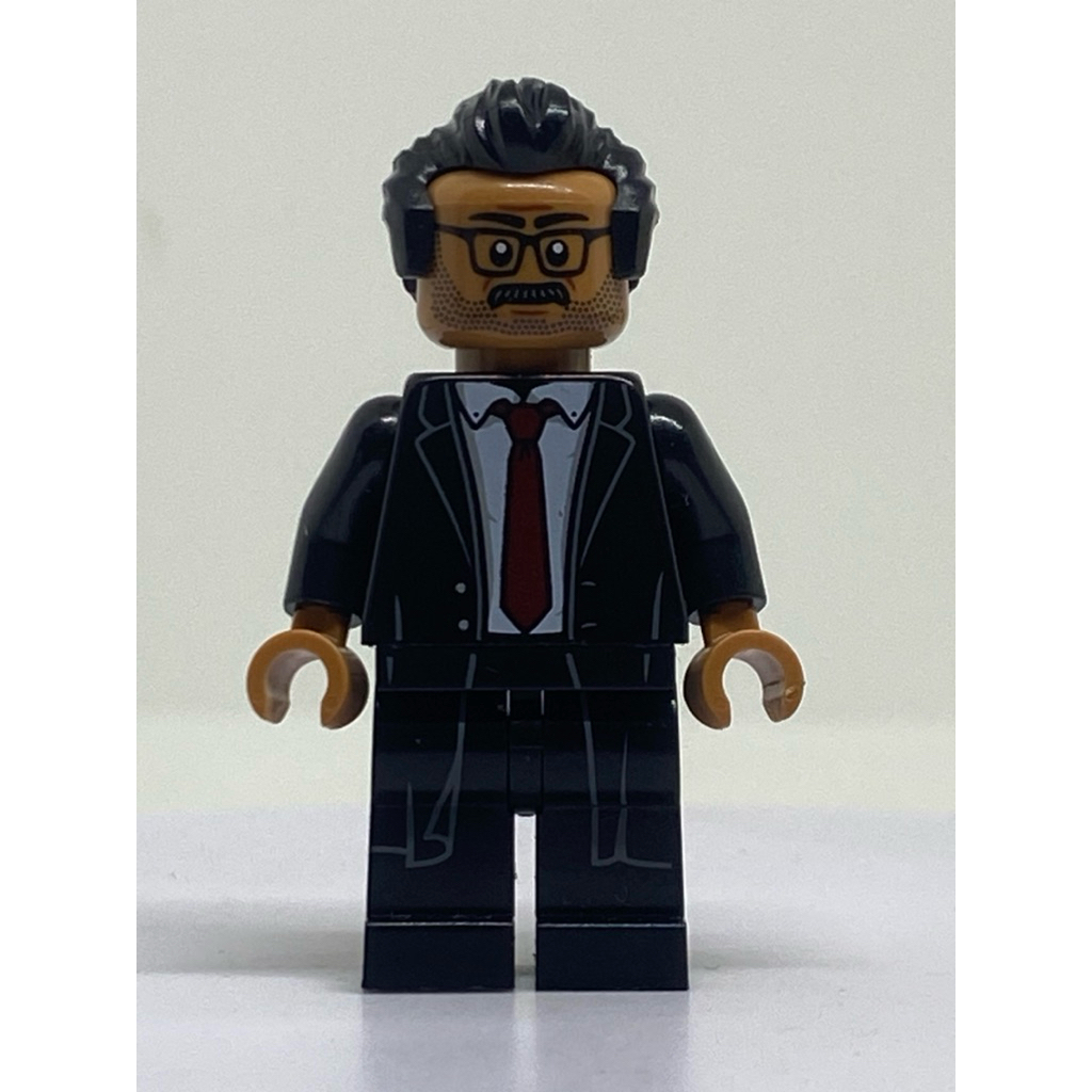 LEGO Super Heroes - Lt. James Gordon, Black Hair, Black Suit, Dark Red ...