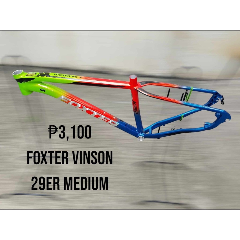 FOXTER VINSON FRAME SRP: 3,100,29er | Shopee Philippines