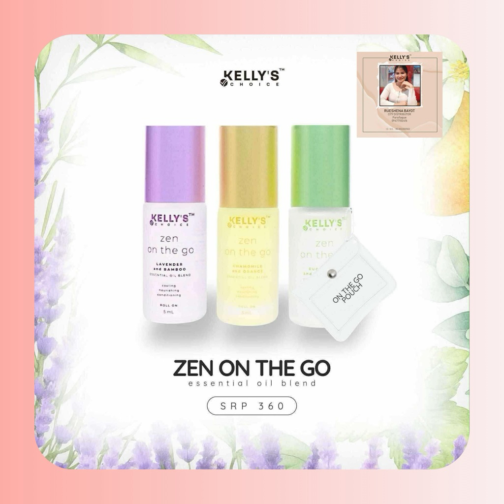 KELLY'S CHOICE ZEN ON THE GO ROLL-ON RELIEF (3 IN 1) 5ml | Shopee ...