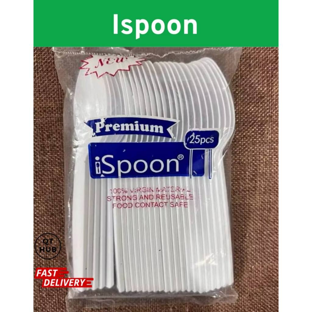 iSpoon & iFork – Premium Quality Disposable Cutlery (25pcs each ...