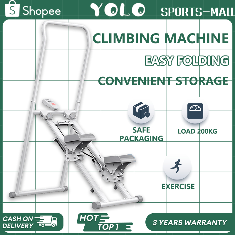 Machine Climbing Stepper Foldable Master Climber Stepper Cardio Fitness ...