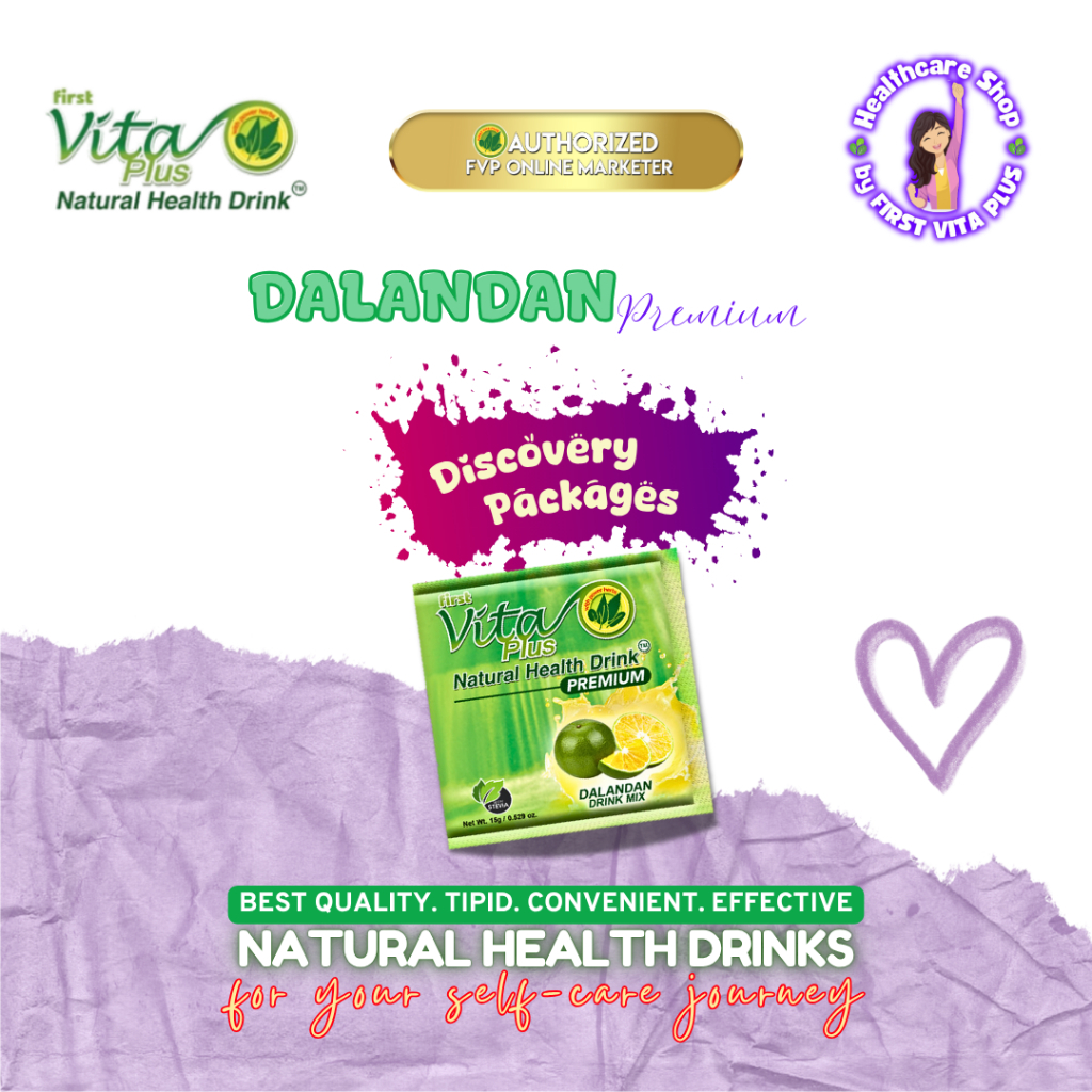 Dalandan Premium Drink Mix With Stevia First Vita Plus Natural Health Drink [Discovery Packages ...