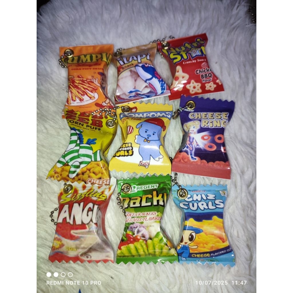 Trinkets Keychain Mini Food Keychain Batch 2 | Shopee Philippines