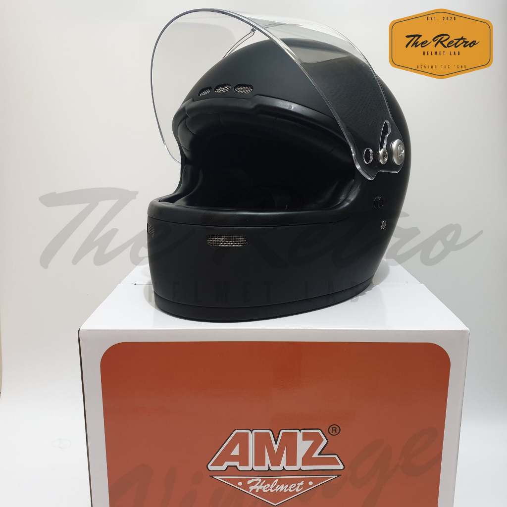 The Retro Helmet Lab | AMZ Rogue | Vintage Classic Retro Helmet ...