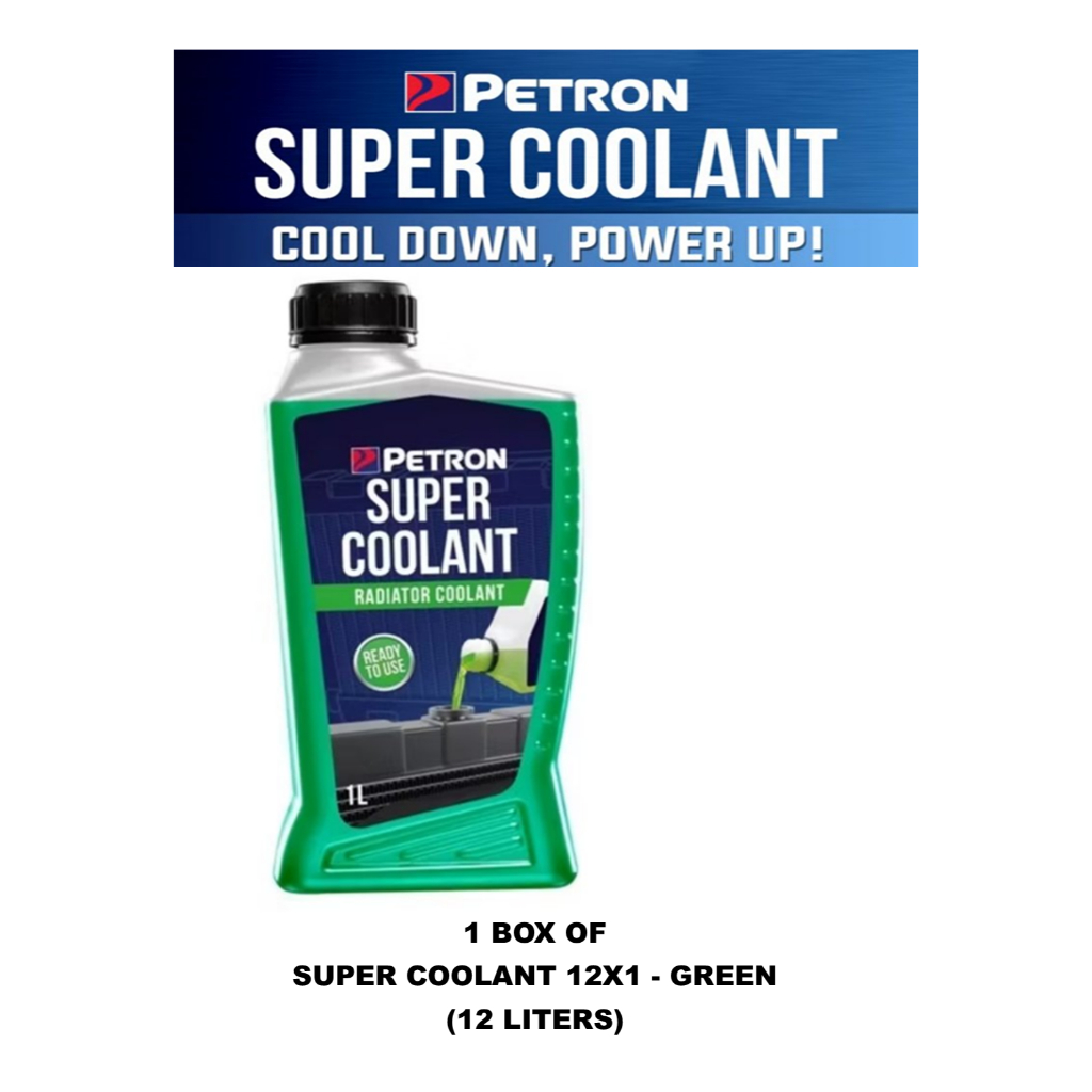 PETRON PETROMATE SUPER COOLANT - GREEN (1 LITER & 500ML) | Shopee ...
