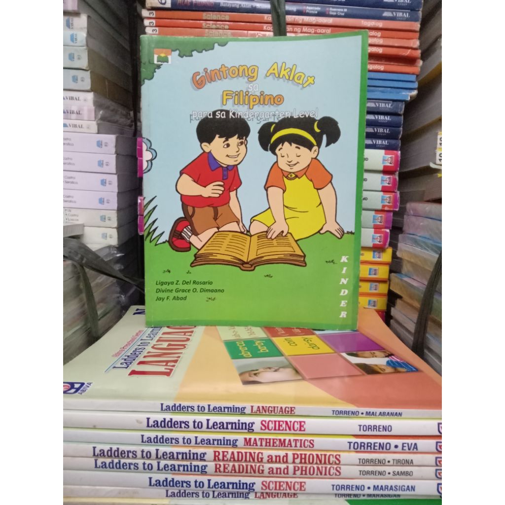 GINTONG AKLAT FILIPINO KINDER (NEW) | Shopee Philippines