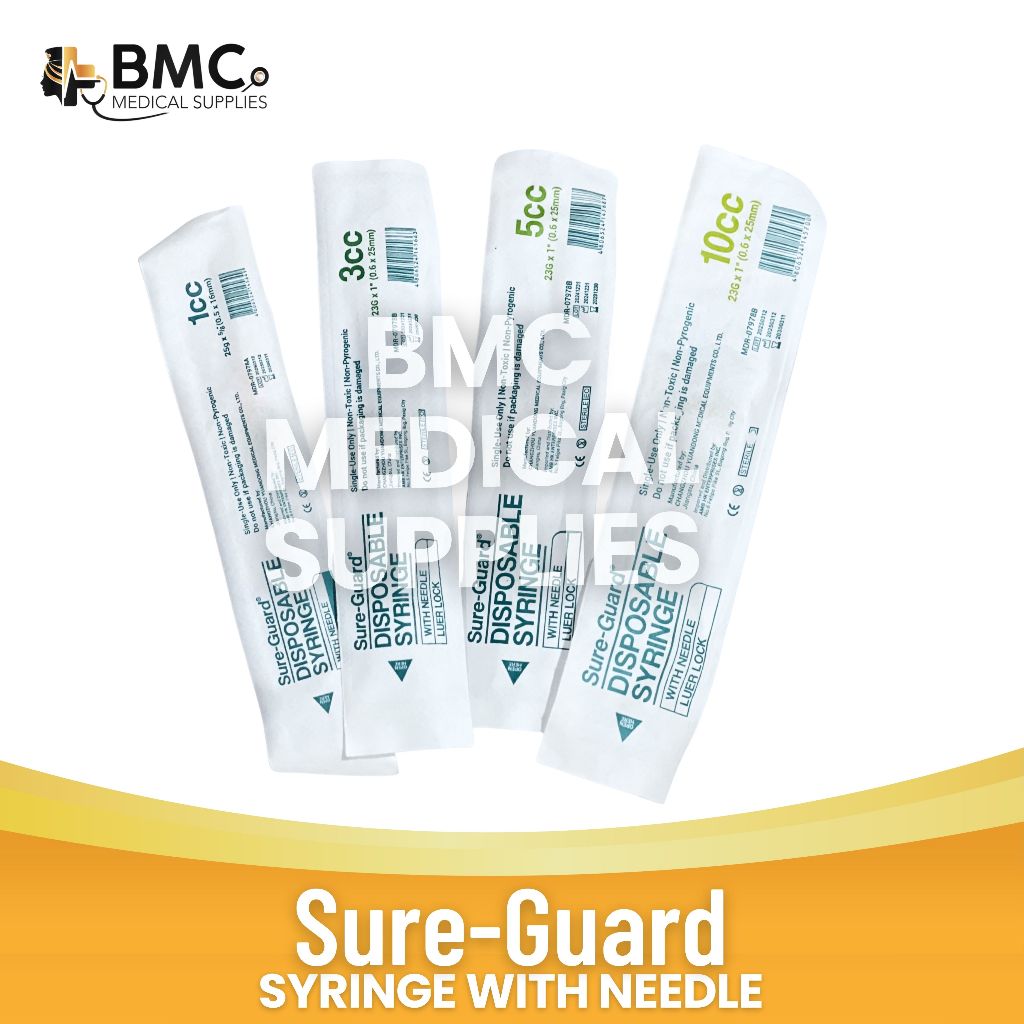 Disposable Syringes sterile All Sizes Assorted Brand | Shopee Philippines